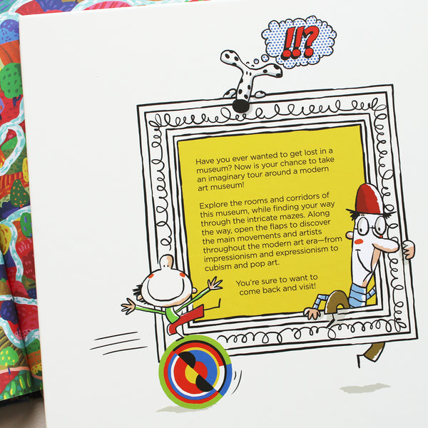 Let's Go to the Museum: A Modern Art Adventure Maze - Children's Book ...