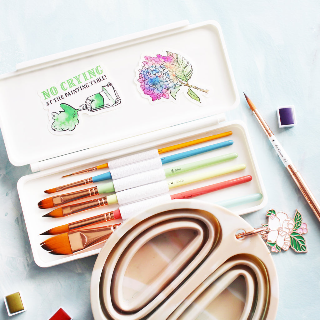 Watercolor Stickers - Art Themed – KristyRice.com